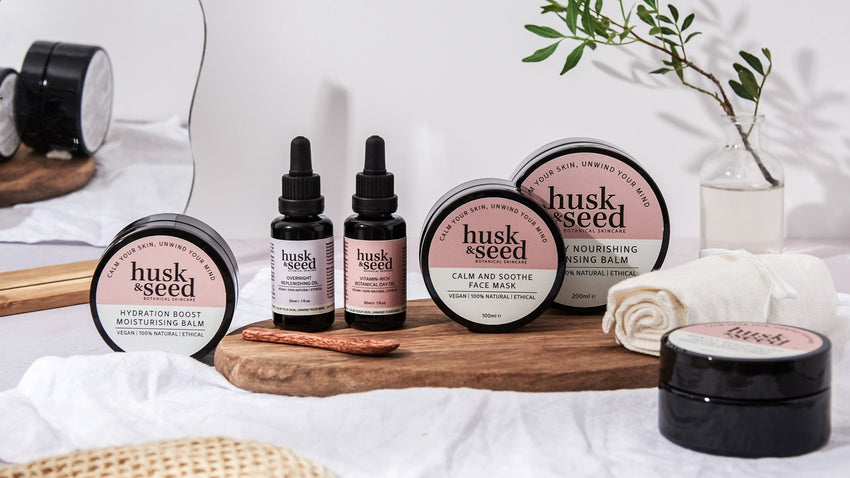 Botanical Waterless Skincare | Husk & Seed UK