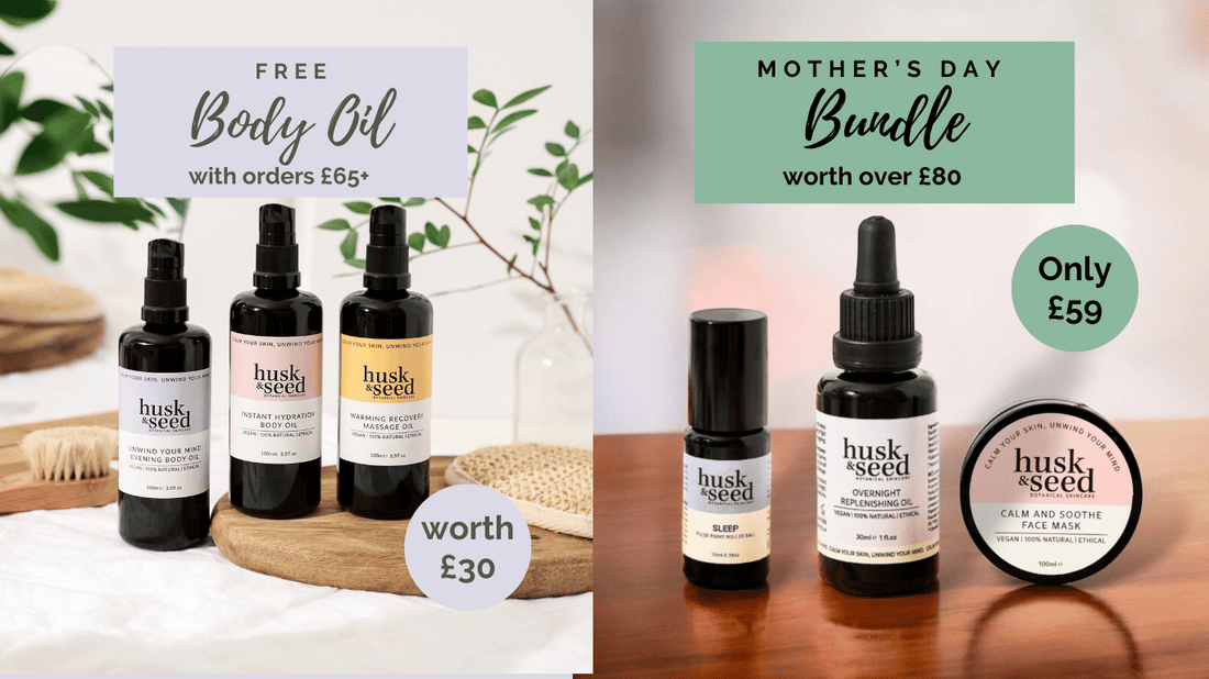 Husk & Seed Skincare | 100% Natural Botanical Skincare Products UK