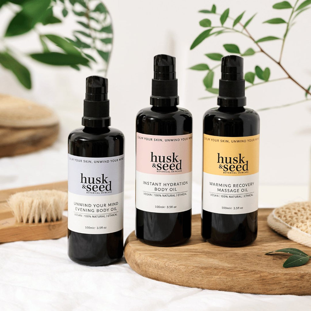 Aromatherapy Body Oils | Handcrafted in UK | 100% Natural – Husk & Seed